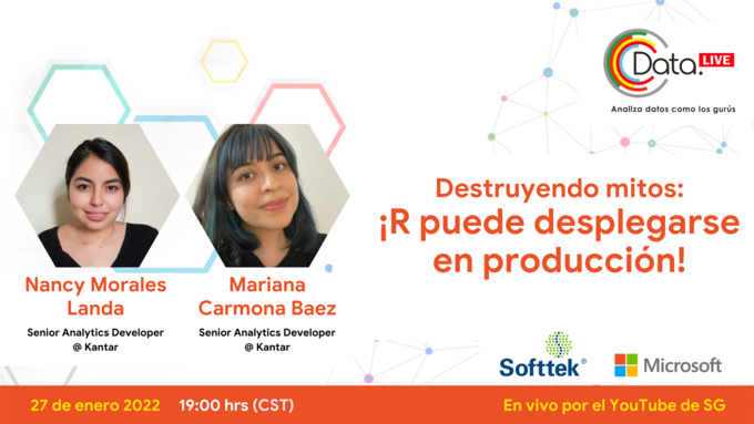 Data Live Episodio 5 | Destruyendo mitos: ¡R puede desplegarse en producción! | SG Buzz